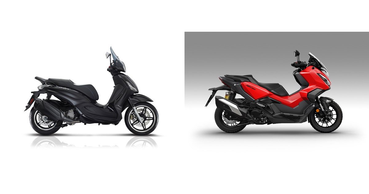 Piaggio Beverly 350ie Police ABS/ASR 2020 vs Honda ADV350 2025