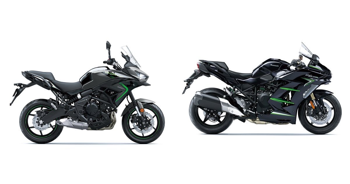 Kawasaki Versys 650 2025 vs Kawasaki Ninja H2 SX 2024