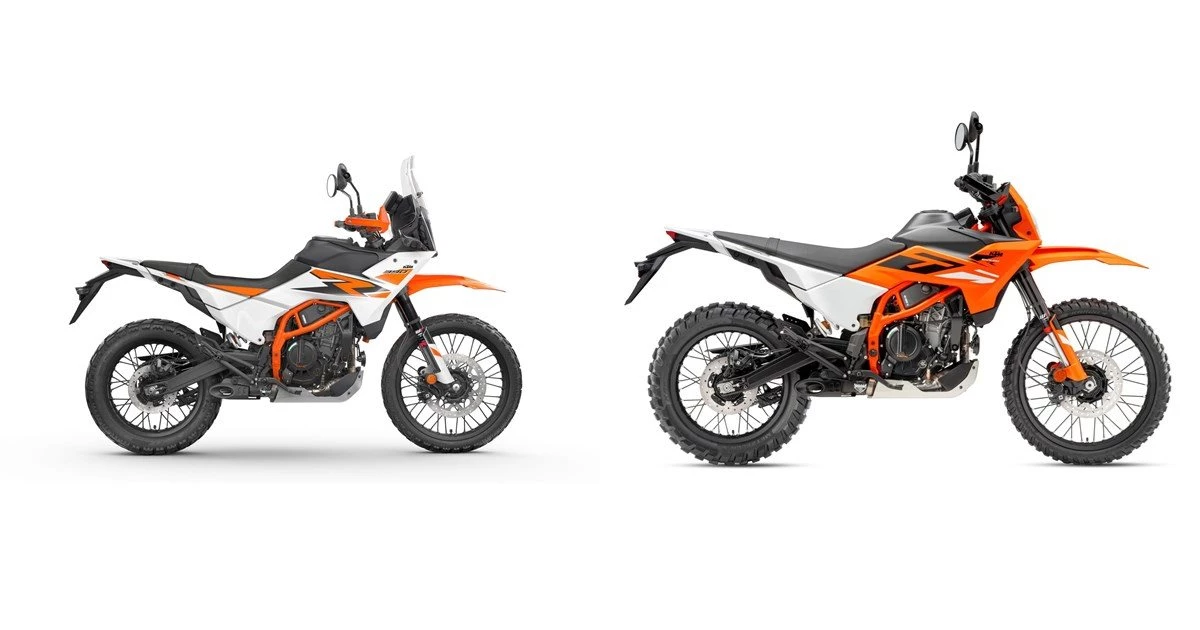 KTM 390 Adventure R 2025 vs KTM 390 Enduro R 2026