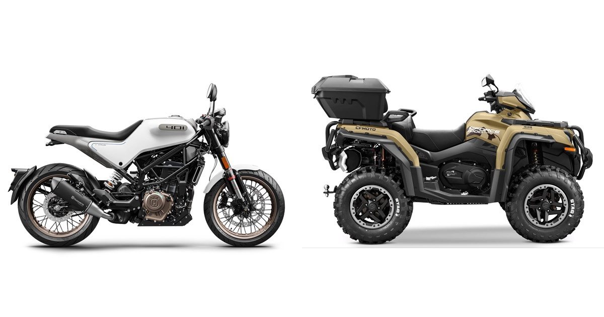 Husqvarna Vitpilen 401 2023 vs CFMOTO CFORCE 1000 L DLX Overland 2024