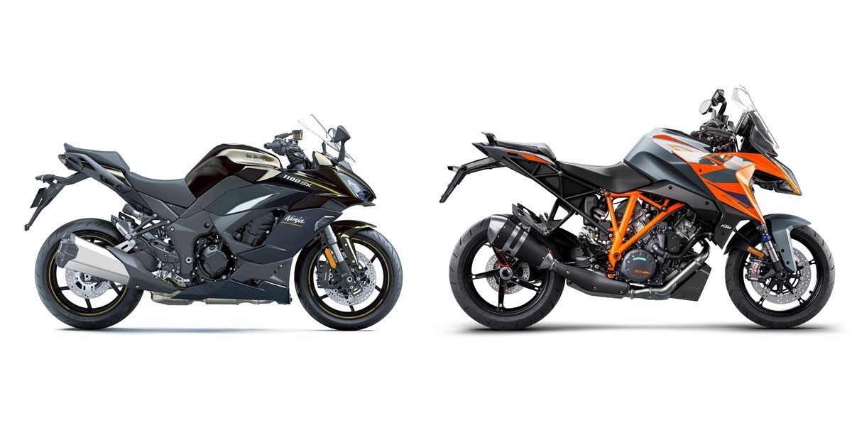 Kawasaki Ninja 1100SX 2026 vs KTM 1290 Super Duke GT 2023