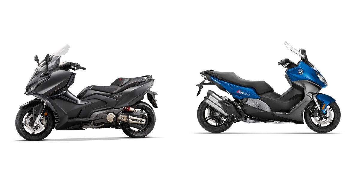 Kymco AK 575i ABS Premium 2026 vs BMW C 650 Sport 2020