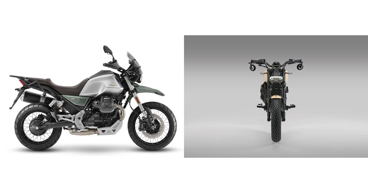 Moto Guzzi V85 TT Centenario 2022 vs Benelli Leoncino Bobber 400 2025