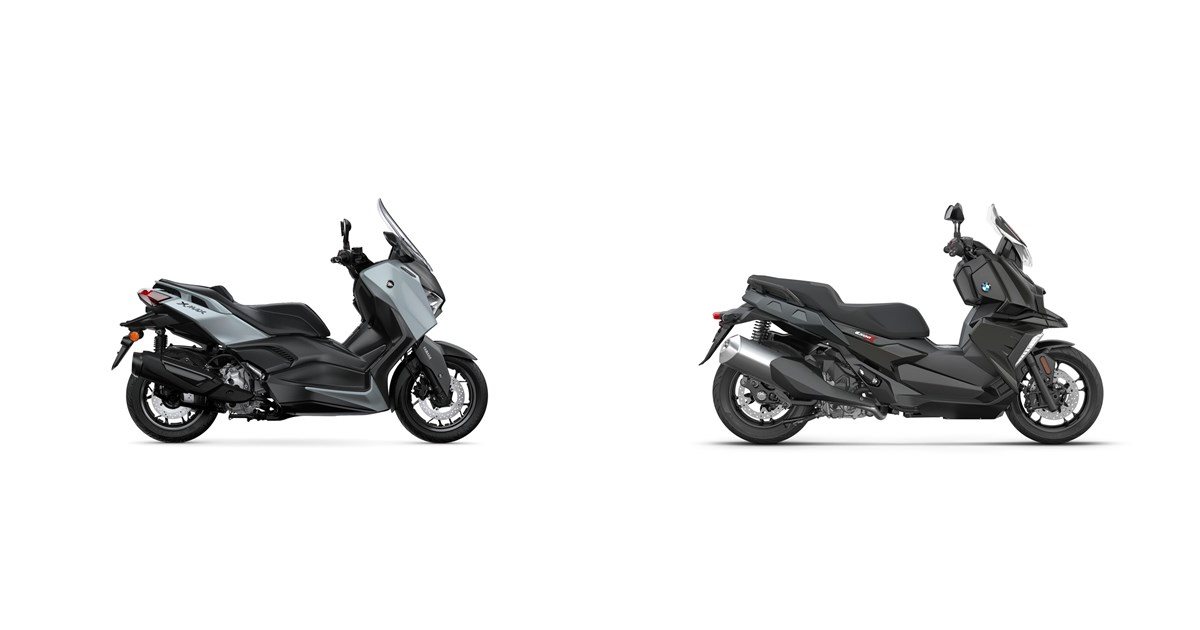 Yamaha XMAX 300 Tech MAX+ 2025 vs BMW C 400 X 2026