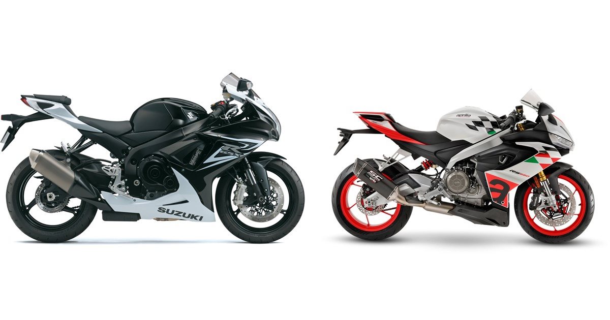 Suzuki GSX-R 600 2017 vs Aprilia RS 660 Extrema 2024