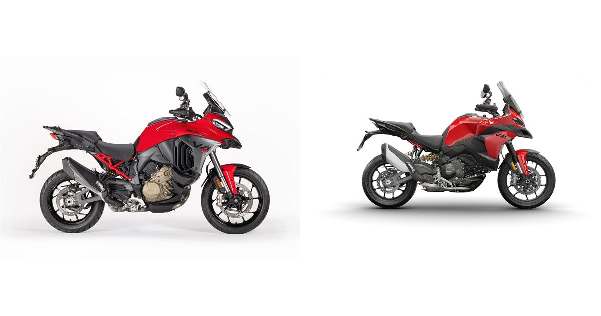 Ducati Multistrada V4 S 2026 vs Ducati Multistrada V2 S 2026