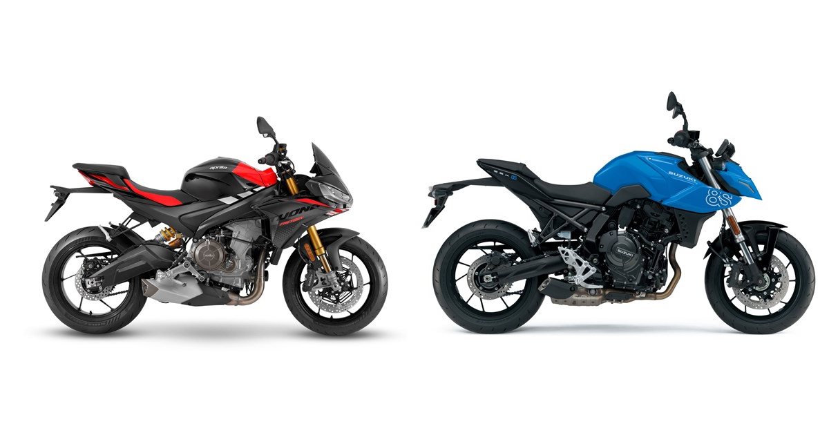 Aprilia Tuono 660 Factory 2025 vs Suzuki GSX-8S 2025
