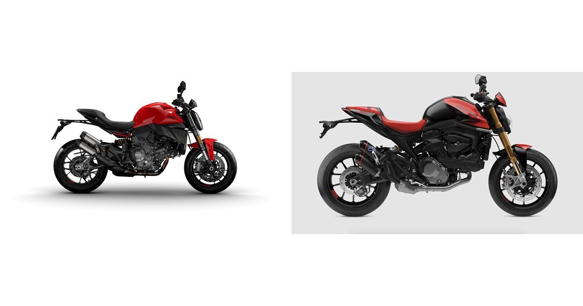 Ducati Monster 2026 vs Ducati Monster SP 2024