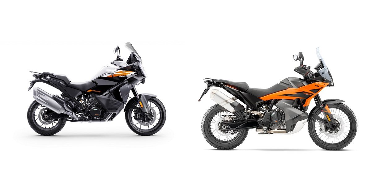 KTM 1390 Super Adventure S EVO 2025 vs KTM 790 Adventure 2025