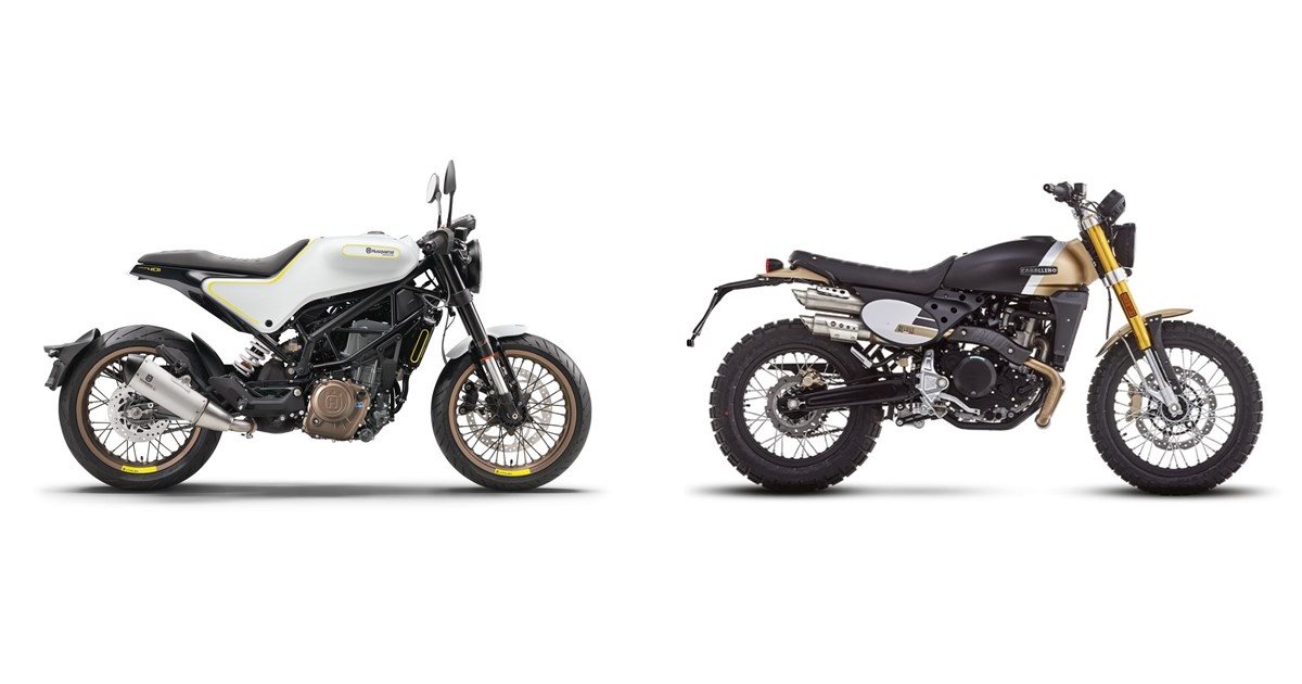 Husqvarna Vitpilen 401 2017 vs Fantic Caballero Deluxe 500 2025