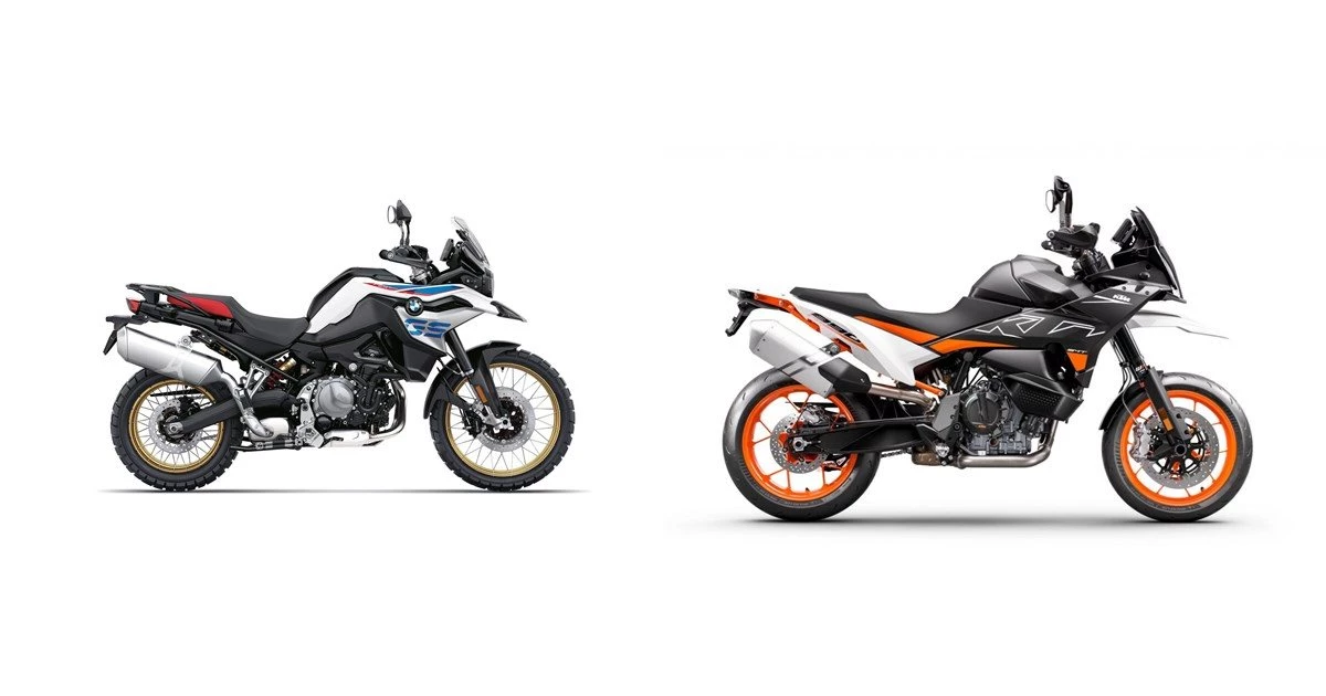 BMW F 850 GS 2021 vs KTM 890 SMT 2024