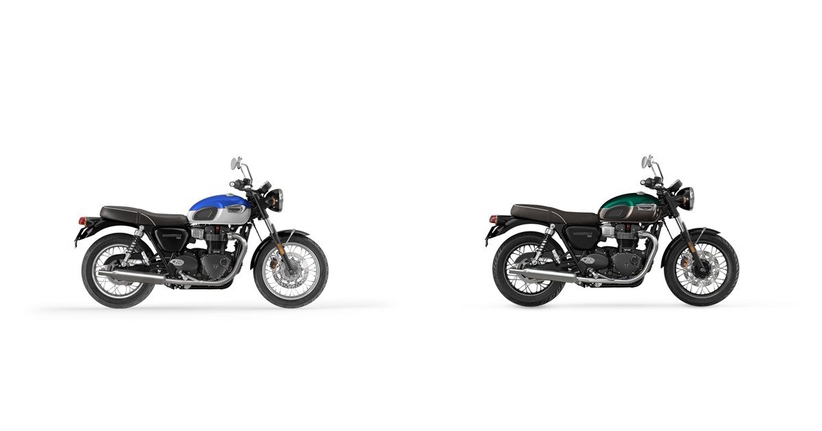 Triumph Bonneville T100 2022 vs Triumph Bonneville T100 2025
