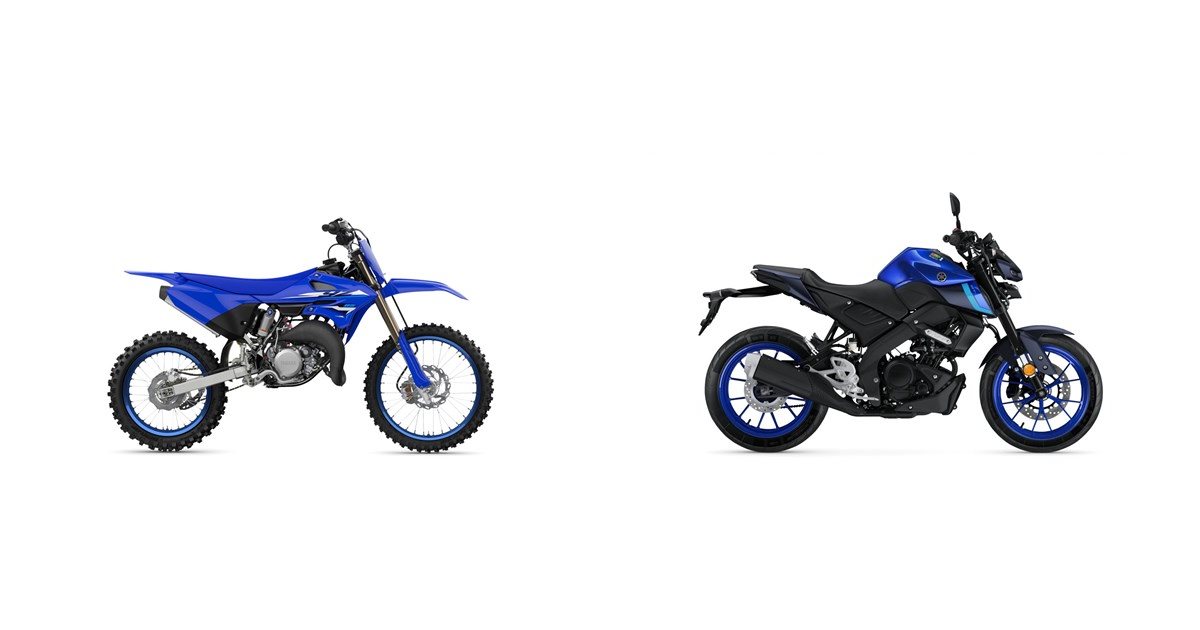 Yamaha YZ85 2026 vs Yamaha MT-125 2023