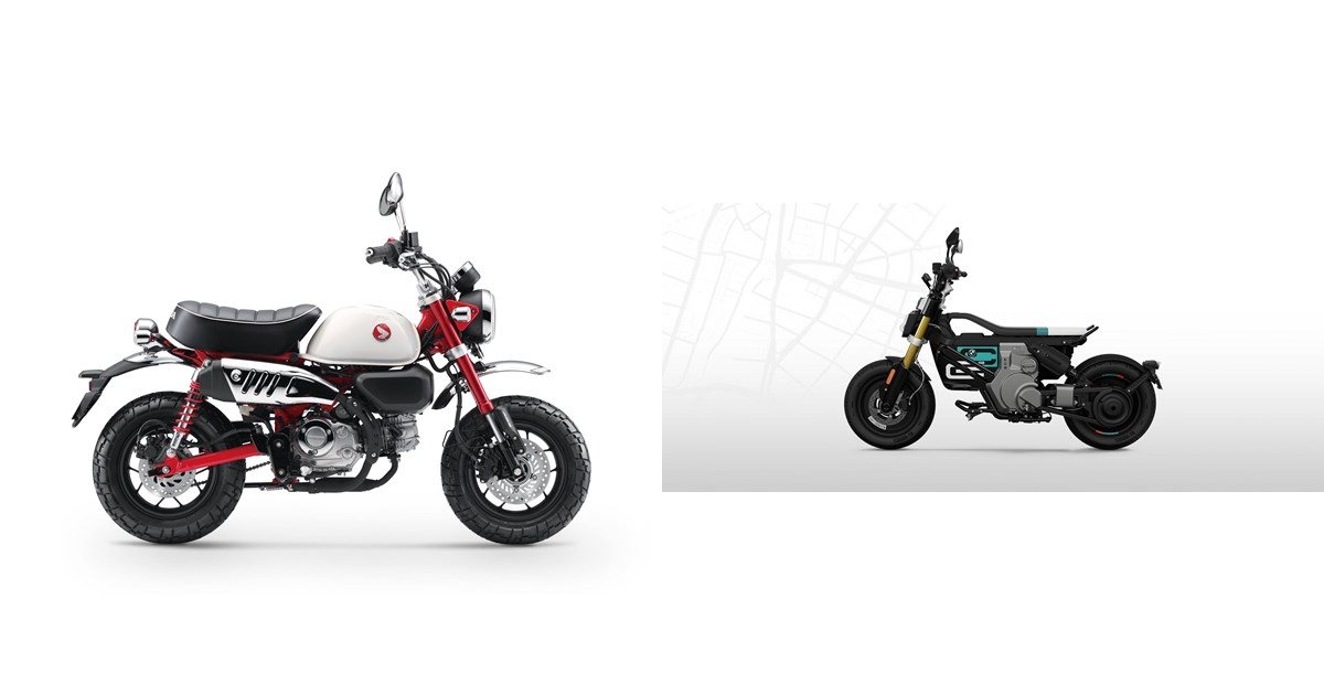 Comparaison des motos Honda Monkey 125 2025 VS. BMW CE 02 11kW 2024