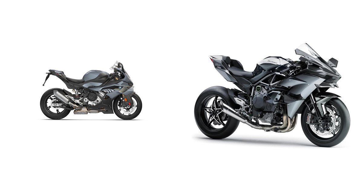 BMW S 1000 RR 2025 vs Kawasaki Ninja H2R 2017