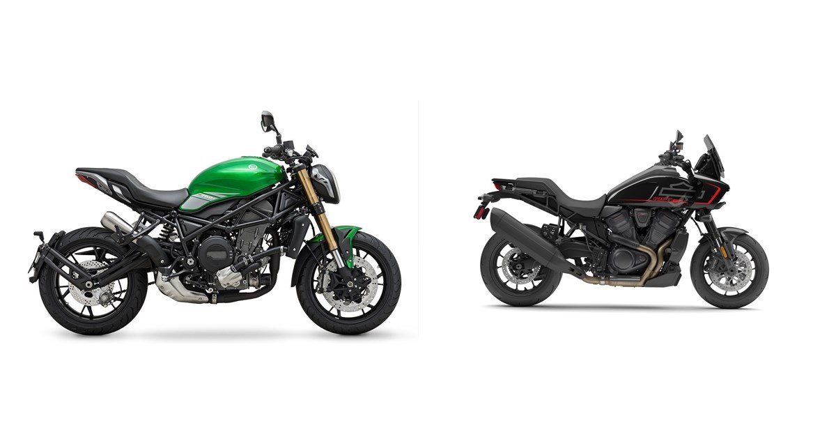 Motorrad Vergleich Benelli 752 S 2026 vs. Harley-Davidson Pan America ...