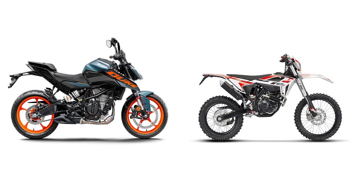 Motorrad Vergleich KTM 125 Duke 2024 vs. Beta RR 125 4T 2024