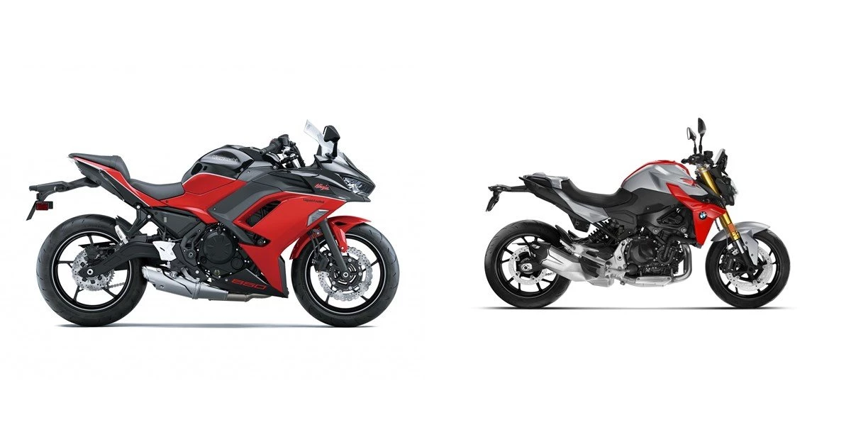 Kawasaki Ninja 650 40th Anniversary 2024 vs BMW F 900 R 2020