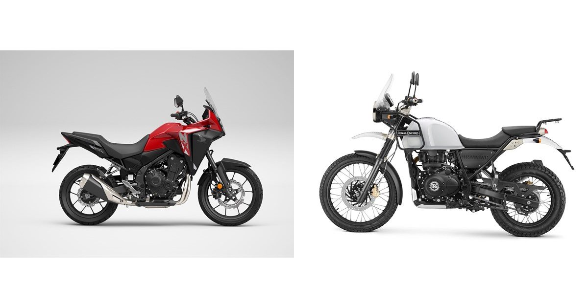Honda NX500 2025 vs Royal Enfield Himalayan 2018