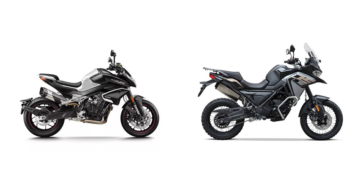 Motorrad Vergleich CFMOTO 800NK Advanced 2024 vs. Voge 650DSX 2021