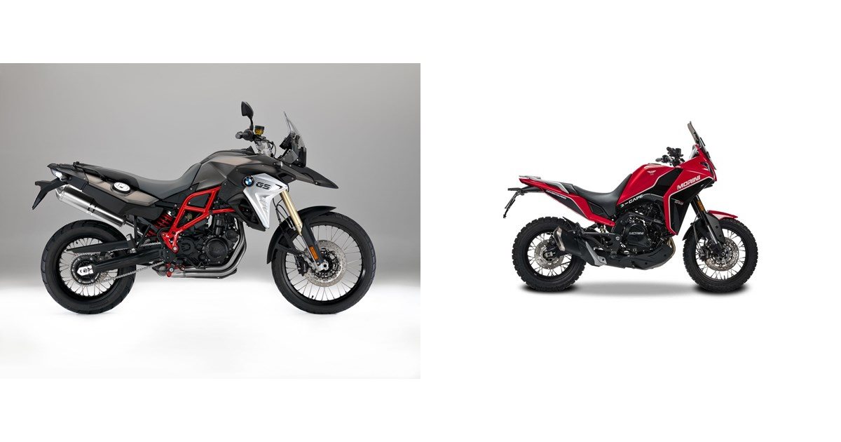 Motorrad Vergleich BMW F 800 GS 2017 vs. Moto Morini X-Cape 2022