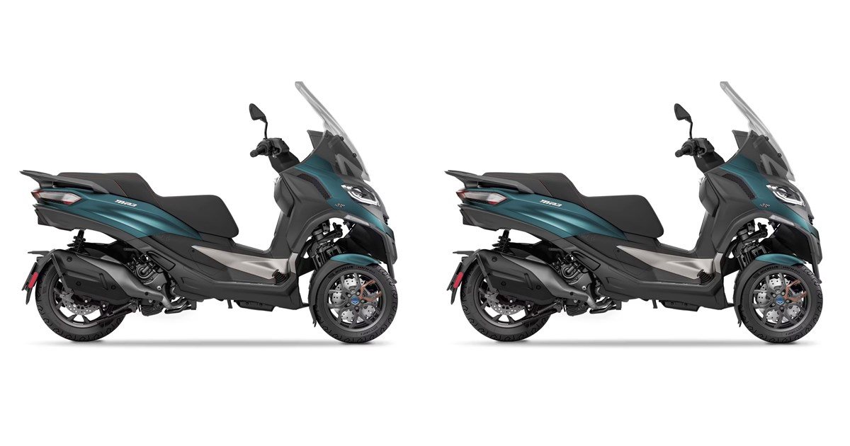 Piaggio MP3 530 HPE Exclusive 2026 vs Piaggio MP3 530 HPE Exclusive 2025