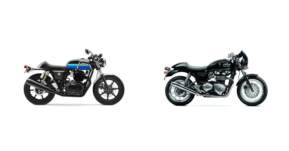 Royal Enfield Continental GT 650 2025 vs Triumph Thruxton 2014