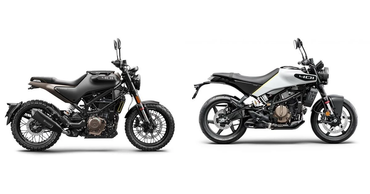 Husqvarna Svartpilen 401 2023 vs Husqvarna Vitpilen 401 2025