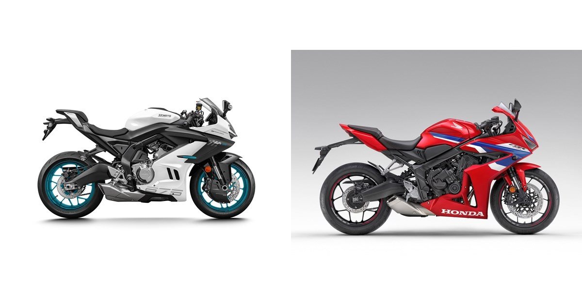 CFMOTO 675SR-R 2026 vs Honda CBR650R E-Clutch 2025