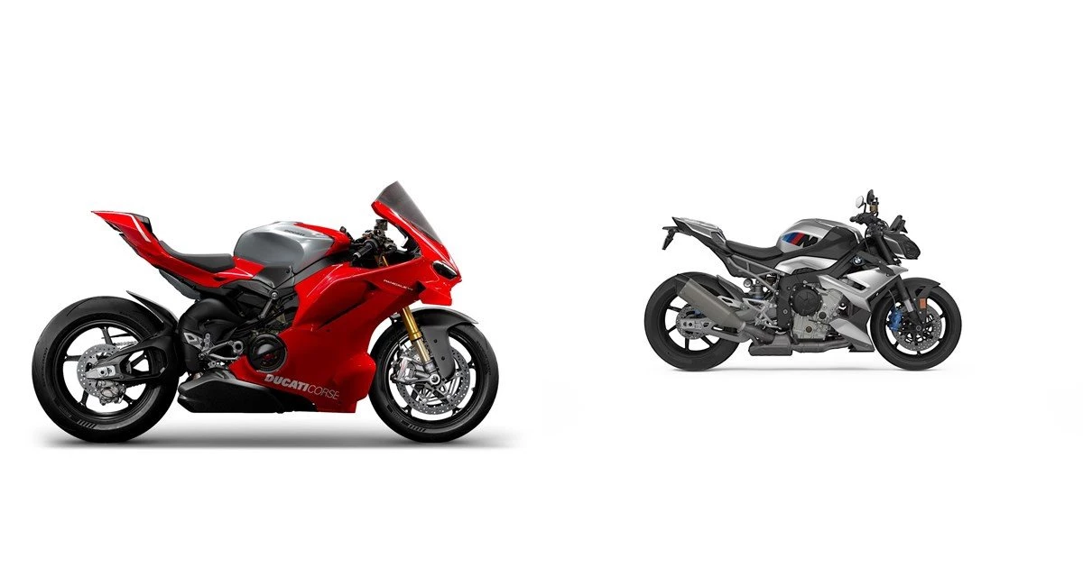 Ducati Panigale V4 R 2026 vs BMW M 1000 R 2026