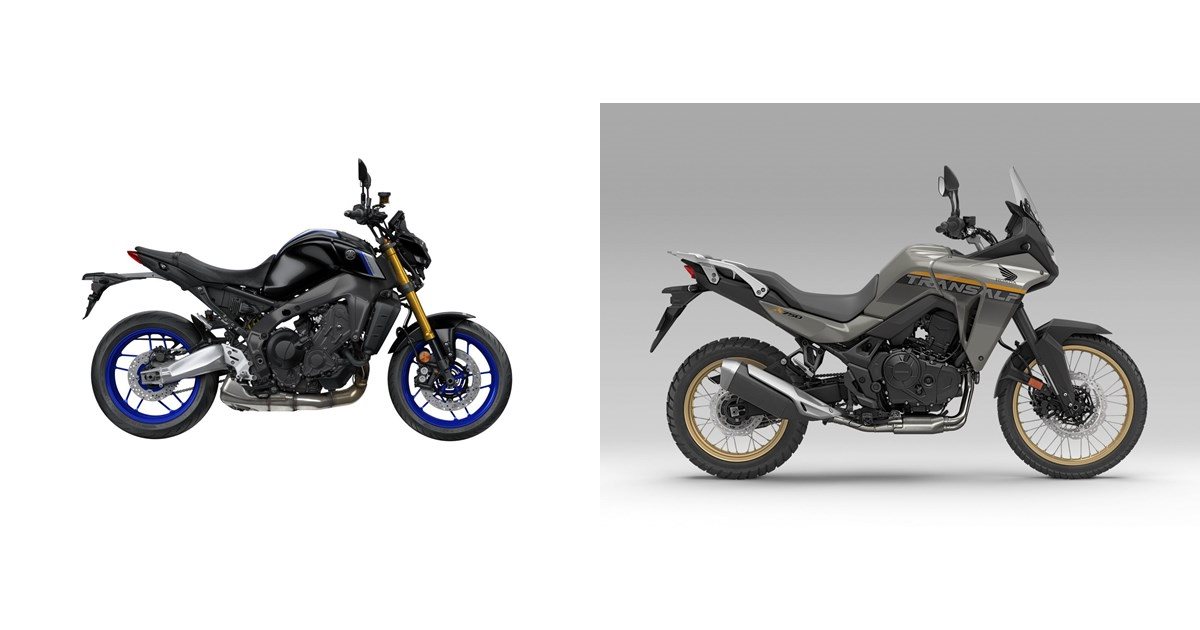 Yamaha MT-09 SP 2021 vs Honda XL750 Transalp 2025