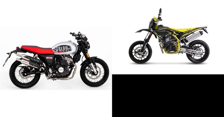 SWM Gran Milano Outlaw 125 2024 vs SWM SM 125 R 2026