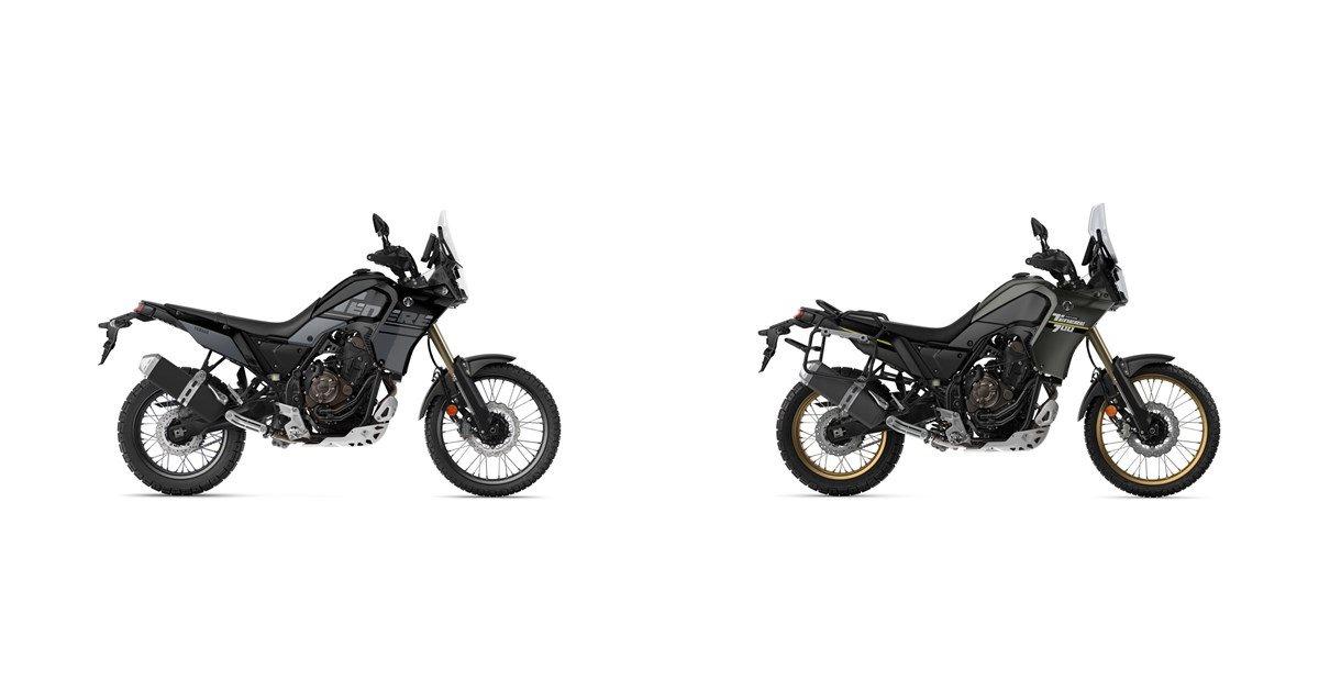 Motorrad Vergleich Yamaha Tenere 700 2022 vs. Yamaha Tenere 700 Explore ...
