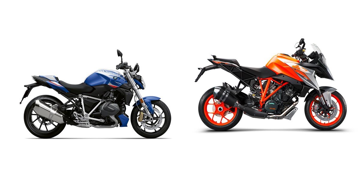 BMW R 1250 R 2023 vs KTM 1290 Super Duke GT 2018