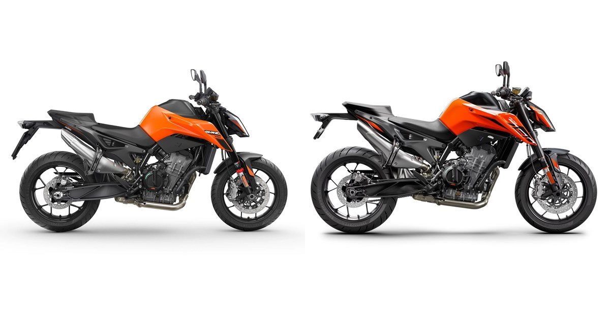 KTM 790 Duke 2026 vs KTM 790 Duke L 2020