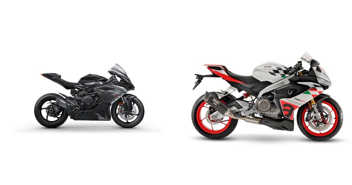 MV Agusta F3 RR 2024 vs Aprilia RS 660 Extrema 2025