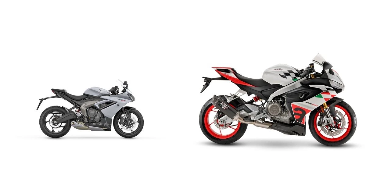 Triumph Daytona 660 2026 vs Aprilia RS 660 Extrema 2025