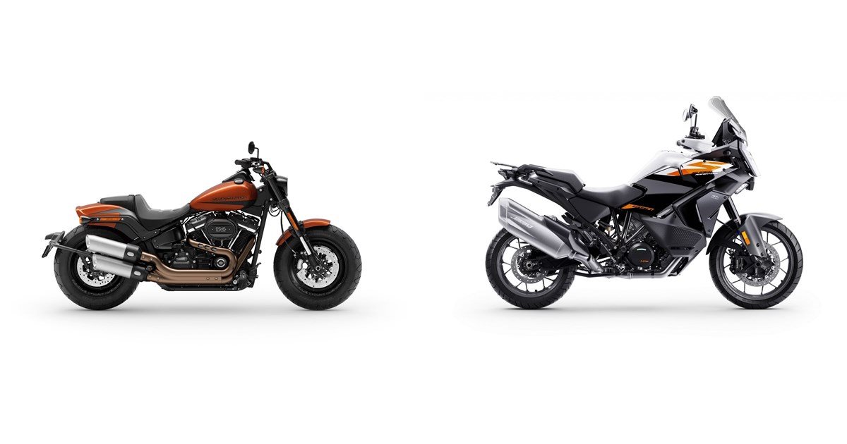 Motorrad Vergleich Harley-Davidson Softail Fat Bob 114 FXFBS 2021 vs ...