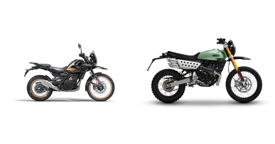 Royal Enfield Himalayan 450 2025 vs Fantic Caballero Rally 500 2026
