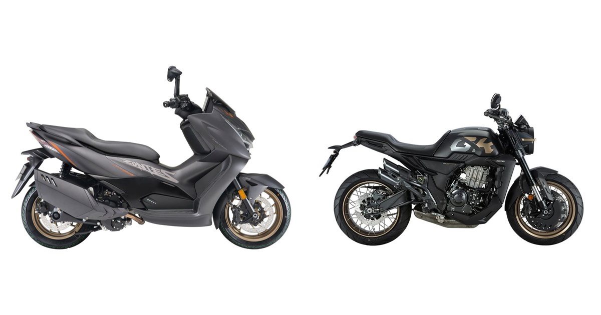 Confronto tra moto Zontes 368 D 2025 VS. Zontes 350 GK 2023