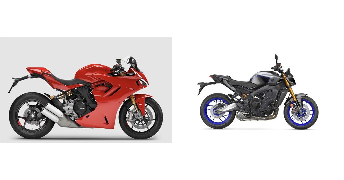 Ducati SuperSport 950 S 2024 vs Yamaha MT-09 SP 2026