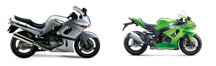 Kawasaki ZZR 600 2005 vs Kawasaki Ninja ZX-10RR 2026