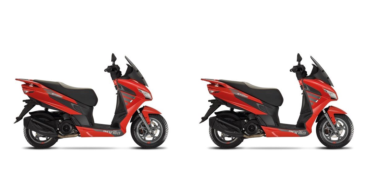 Motorrad Vergleich Aprilia SXR 50 2026 vs. Aprilia SXR 50 2025