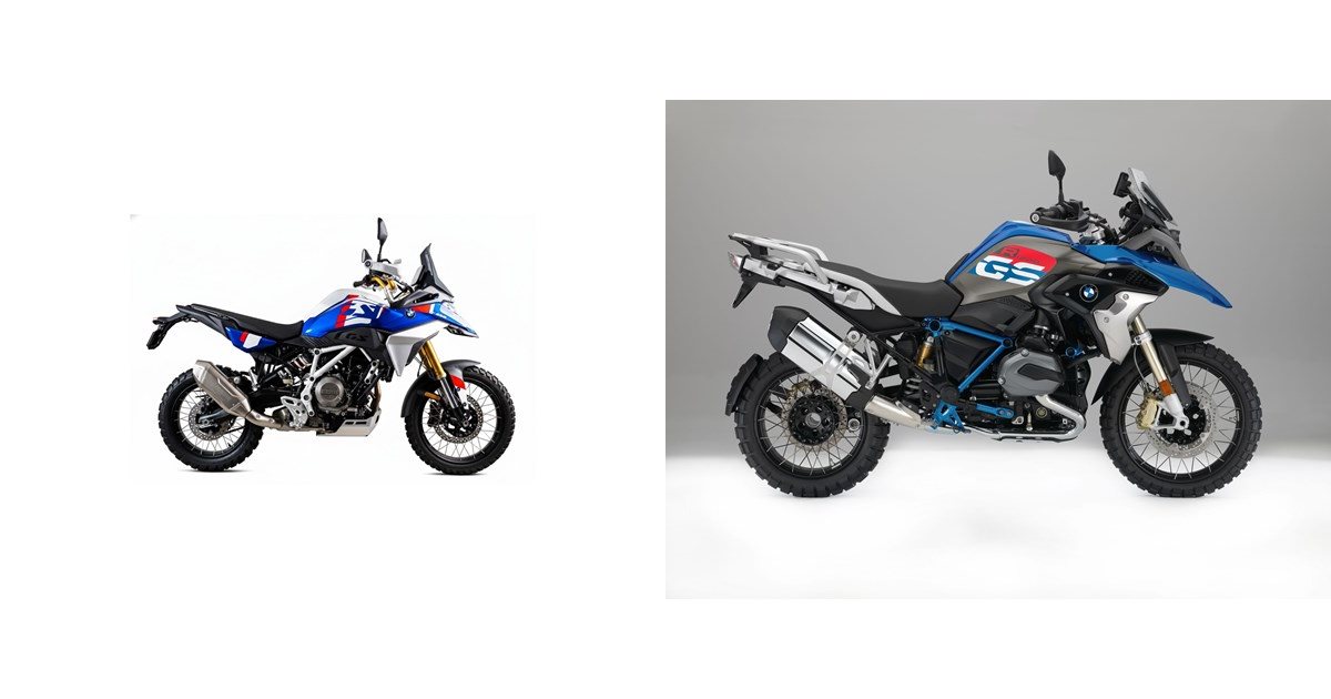 Motorrad Vergleich BMW F 450 GS 2026 vs. BMW R 1200 GS 2017