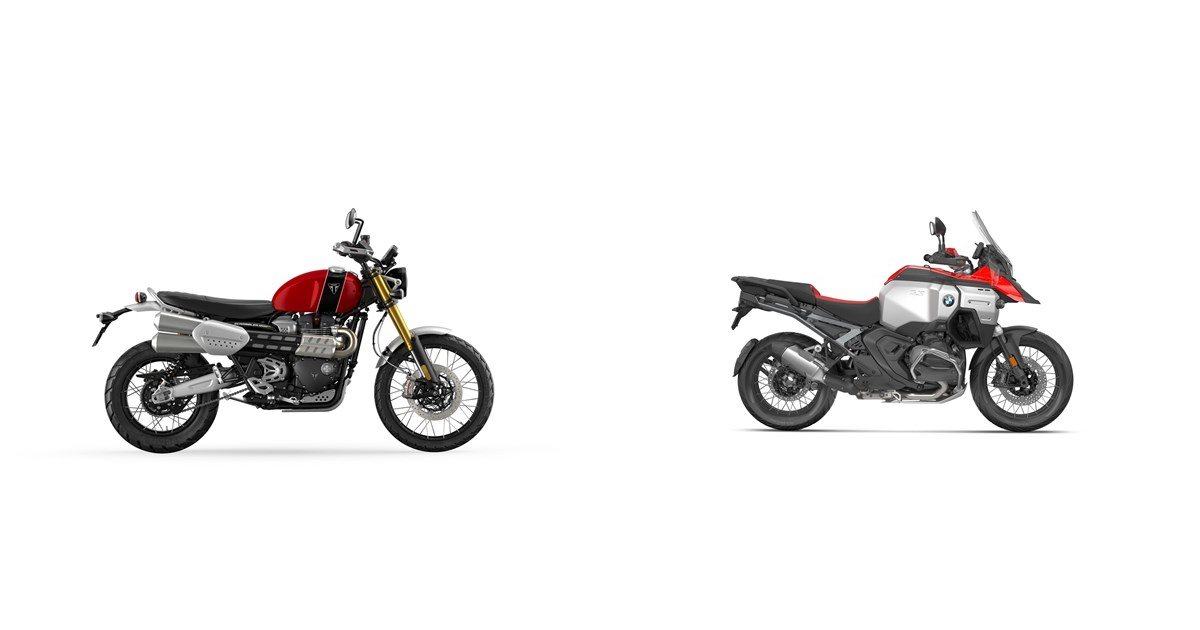 Triumph Scrambler 1200 XE 2023 vs BMW R 1300 GS Adventure 2024