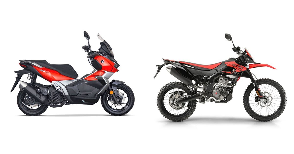 Motorrad Vergleich Voge SR1 ADV 125 ABS TCS 2025 vs. Aprilia RX 125 2019