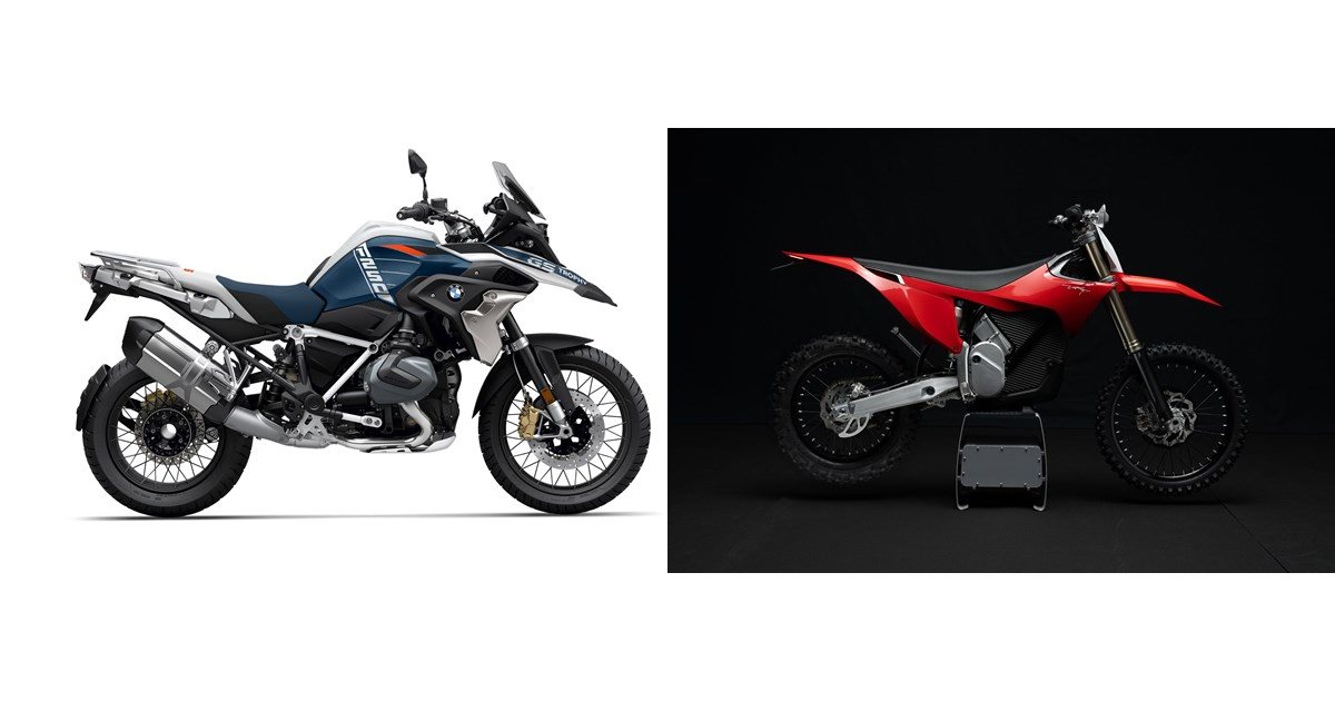 Comparaison des motos BMW R 1250 GS 2023 VS. Stark Future Varg EX 2025