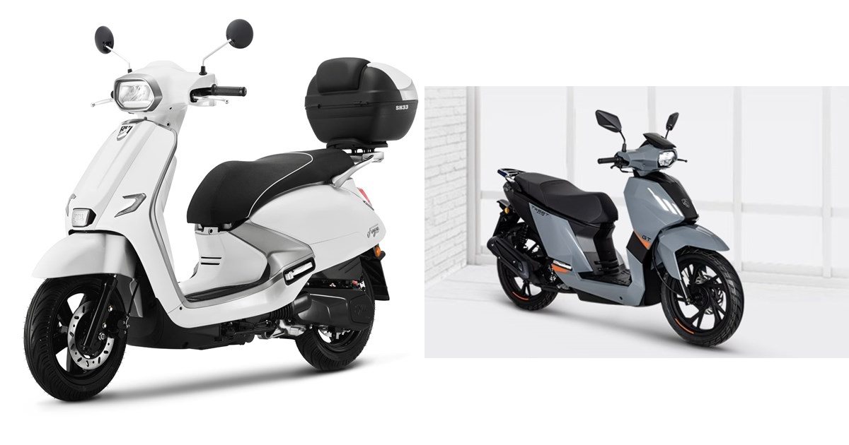 Motorrad Vergleich Sym Fugue 125i AC ABS 2026 vs. Peugeot Tweet 125 GT 2026