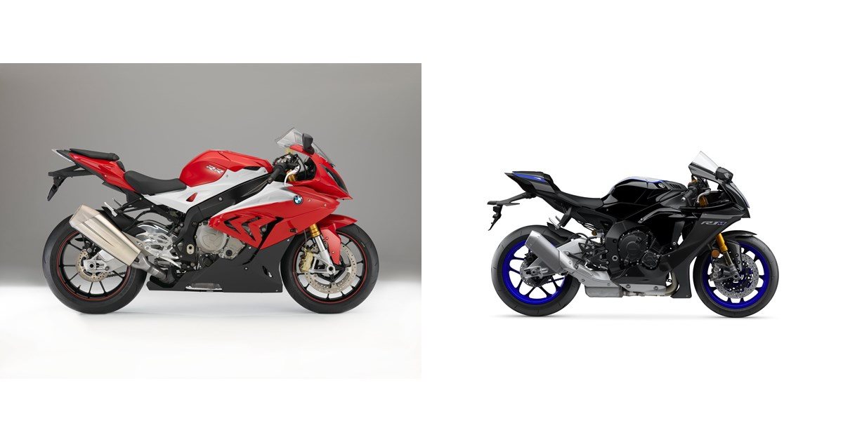 Motorrad Vergleich BMW S 1000 RR 2015 vs. Yamaha R1M 2020