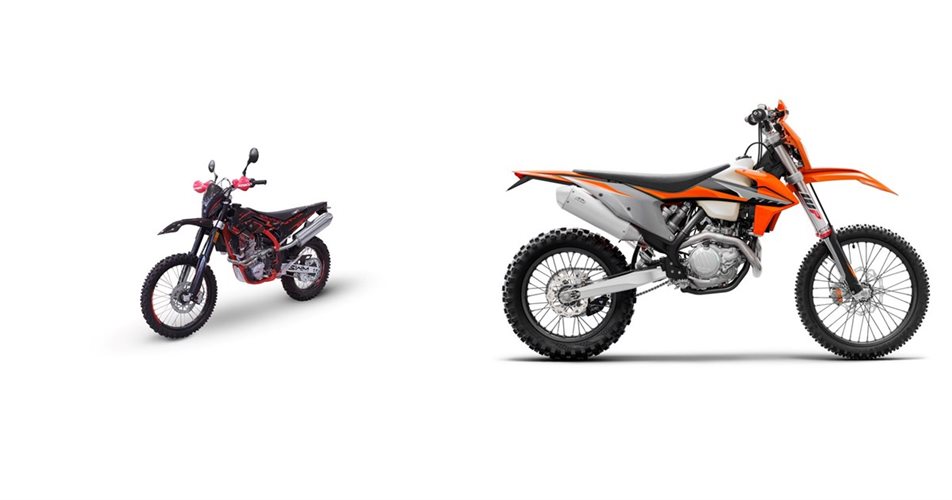 SWM RS 500 R 2026 vs KTM 500 EXC-F 2021